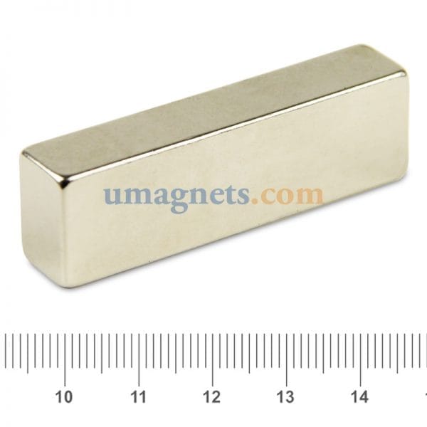 50mm x 15mm x 10mm N35 Super Strong Strip Block Rare Earth Neodymium ...