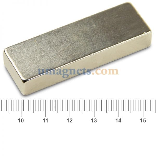 60mm x 20mm x 10mm Neodymium Block Magnet N35 Super Strong Rare Earth ...