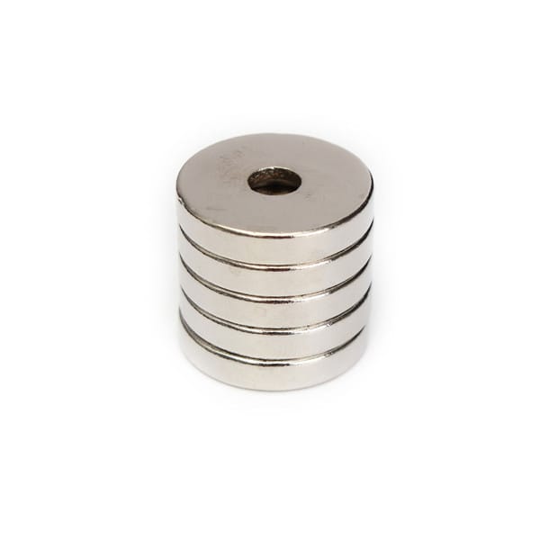 5pcs 20mm x 4mm with 5mm Countersink Hole N35 Strong Disc Round ...