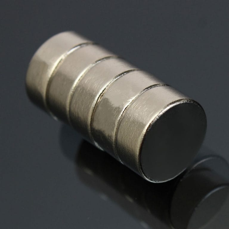 12mm x 5mm N35 Super Strong Round Disc Rare Earth Neodymium Magnets ...