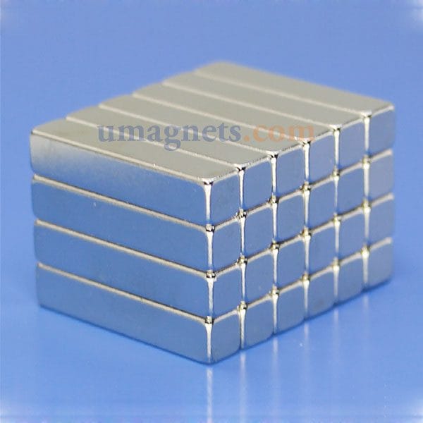 10pcs 25mm x 5mm x 5mm thick N35 Neodymium Block Magnets Super Strong ...