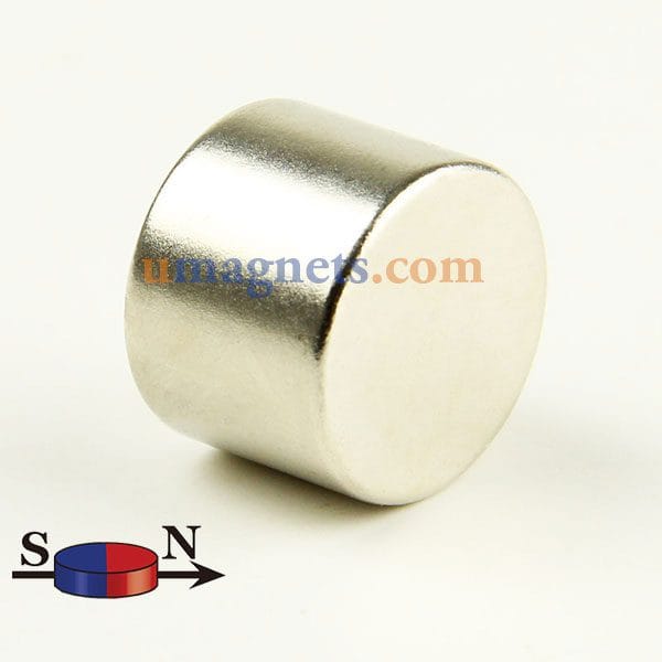 20mm x 10 mm diametral magnetisierte Neodym-Scheibenmagnete N38 ...