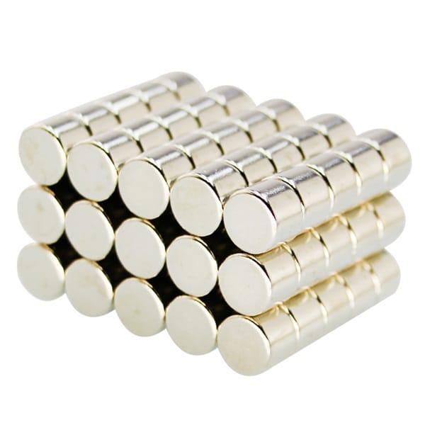 8mm x 6mm Neodymium Disc Magnet Super Strong N52 Rare Earth Round ...