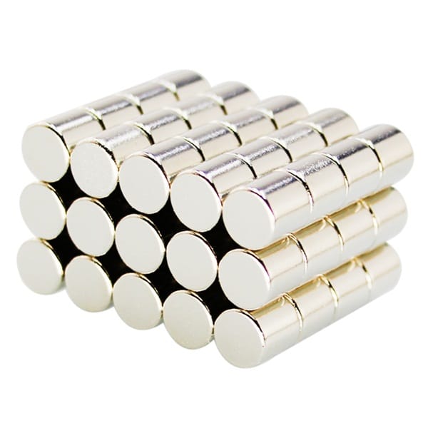 8mm x 8mm Neodymium Disc Magnet Super Strong N52 Rare Earth Round ...