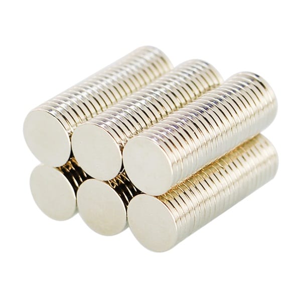 10mm x 1mm Neodymium Disc Magnet Super Strong N52 Rare Earth Round ...