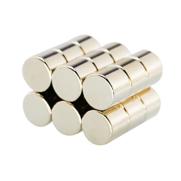 10mm x 8mm Neodymium Disc Magnet Super Strong N52 Rare Earth Round ...