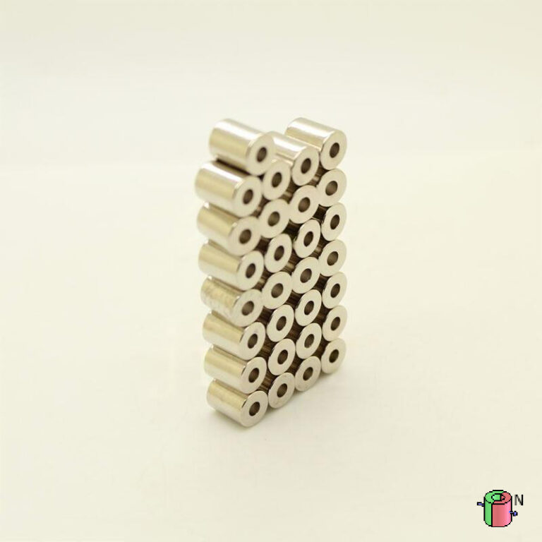 8mm x 3mm x 10mm N50 Diametrically Magnetized Neodymium Ring Magnet ...